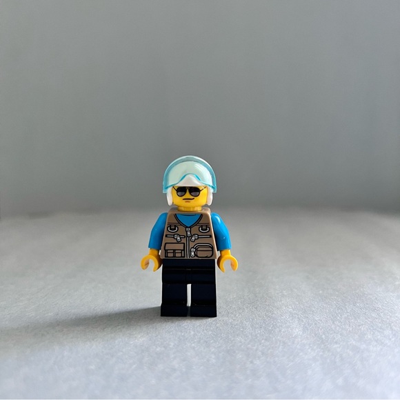Lego | Other | Lego City Helicopter Pilot Minifigure | Poshmark